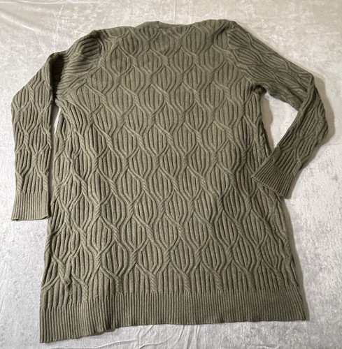 Cyrus Olive Green Long Sleeved Cardigan Sweater Size Med St Patrick’s ...