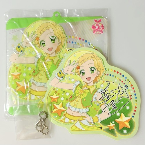 Aikatsu 5th Anniversary Ichiban Cafe Souvenir Name Tag Sticker Shinjo ...