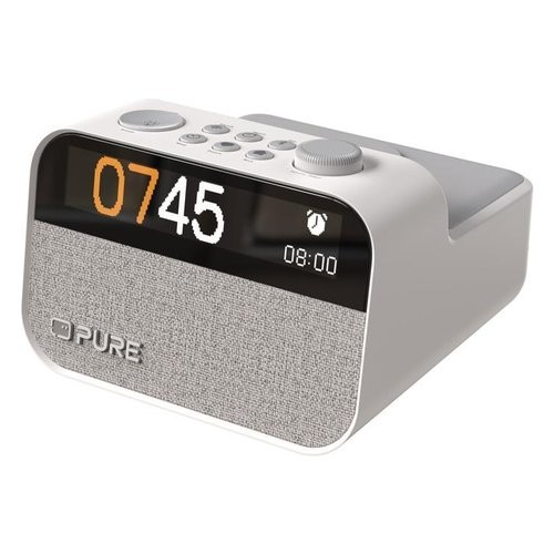 Pure Alarm Clock 30104 MOMENT Charge Cotton White 759454301040| eBay