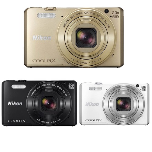 Nikon COOLPIX S7000 vintage digital camera 16MP 20x optical zoom,1080p ...