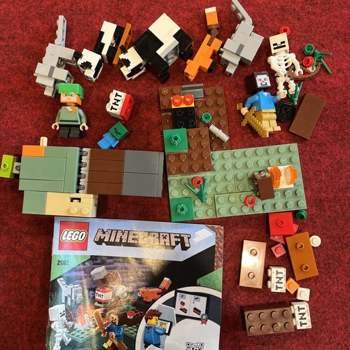 LEGO Minecraft Lot With Most Of The 21162 The Taiga Adventure Minifig ...
