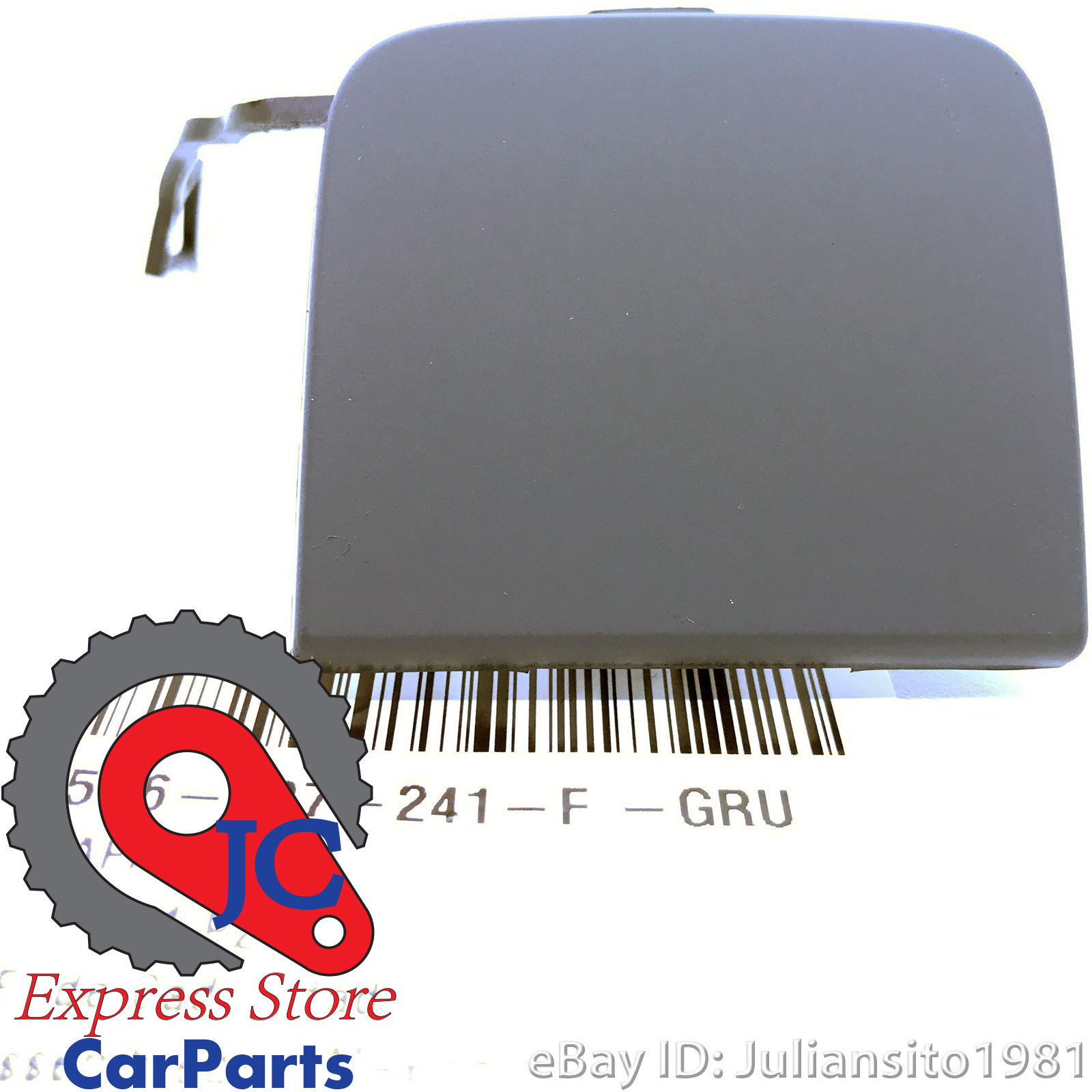 5C6807241F GRU VOLKSWAGEN GENUINE OEM JETTA FRONT COVER CAP TOW HITCH ...