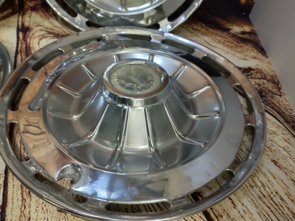 1962 Chevy Bel Air 14" Hub Caps Impala Biscayne | eBay