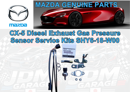 MAZDA Genuine CX-5 Diesel Exhaust Gas Pressure Sensor Service Kits SHY6 ...