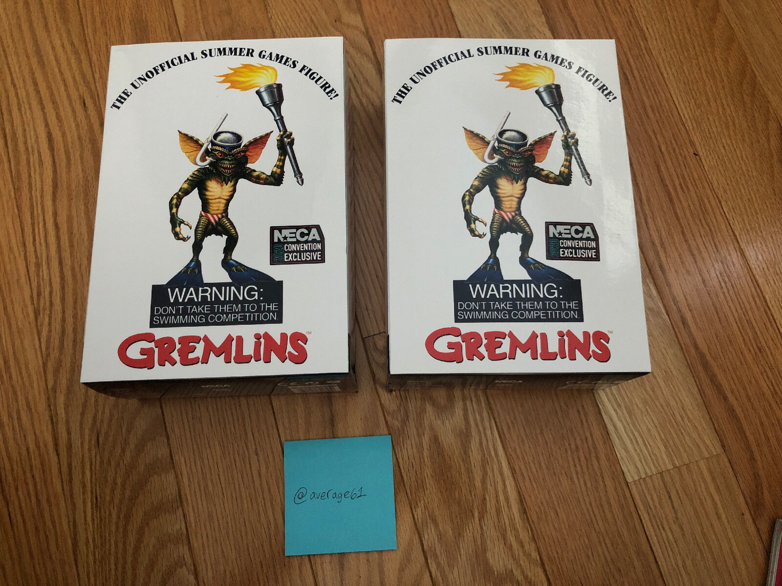 *LOT OF 2* GREMLINS 7” ACTION FIGURES SUMMER GAMES ULTIMATE OLYMPIC ...