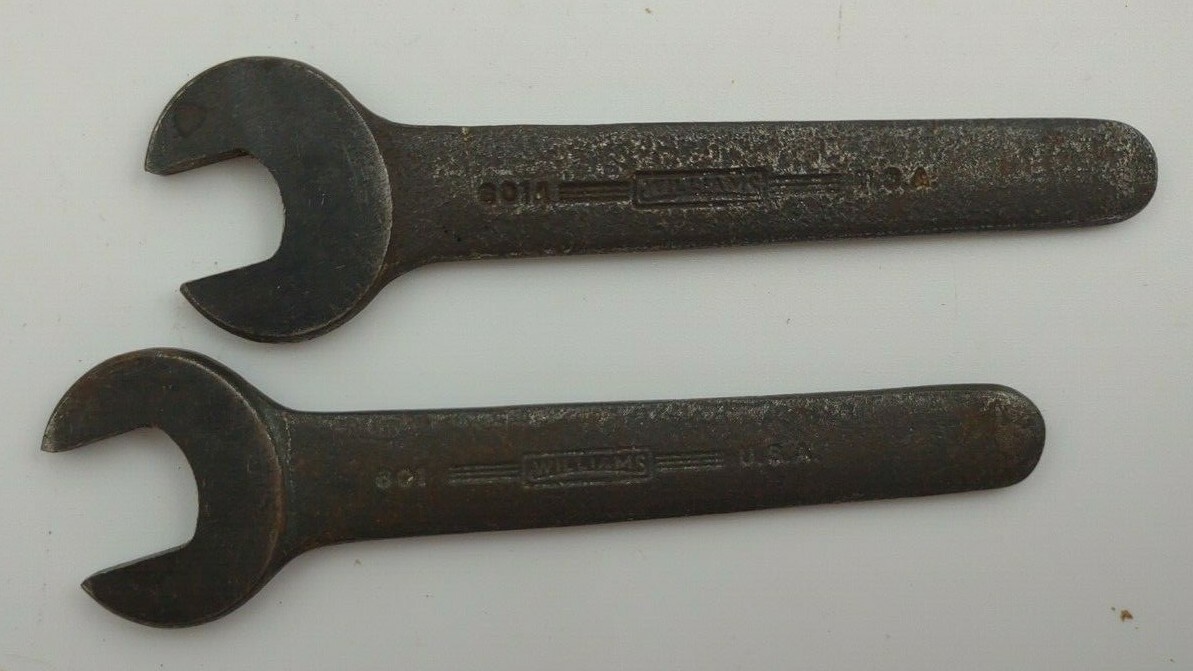 Williams Check Nut Wrench Special Open End Lot of 4 | eBay