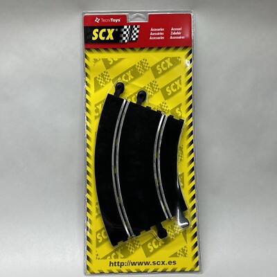 SCX Standard Curve 1:32 Scale Slot Car Track 2pcs SCX 84000 - NEW | eBay