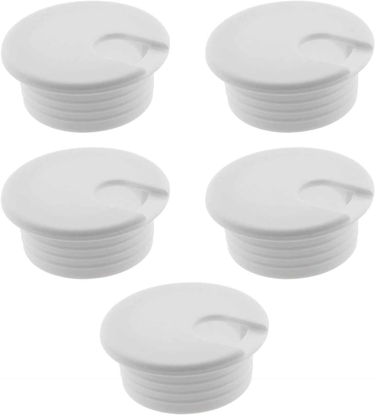 5PCS 1-1/2inch / 38mm Desk Grommet Wire Cord Cable Grommets Hole Cover ...