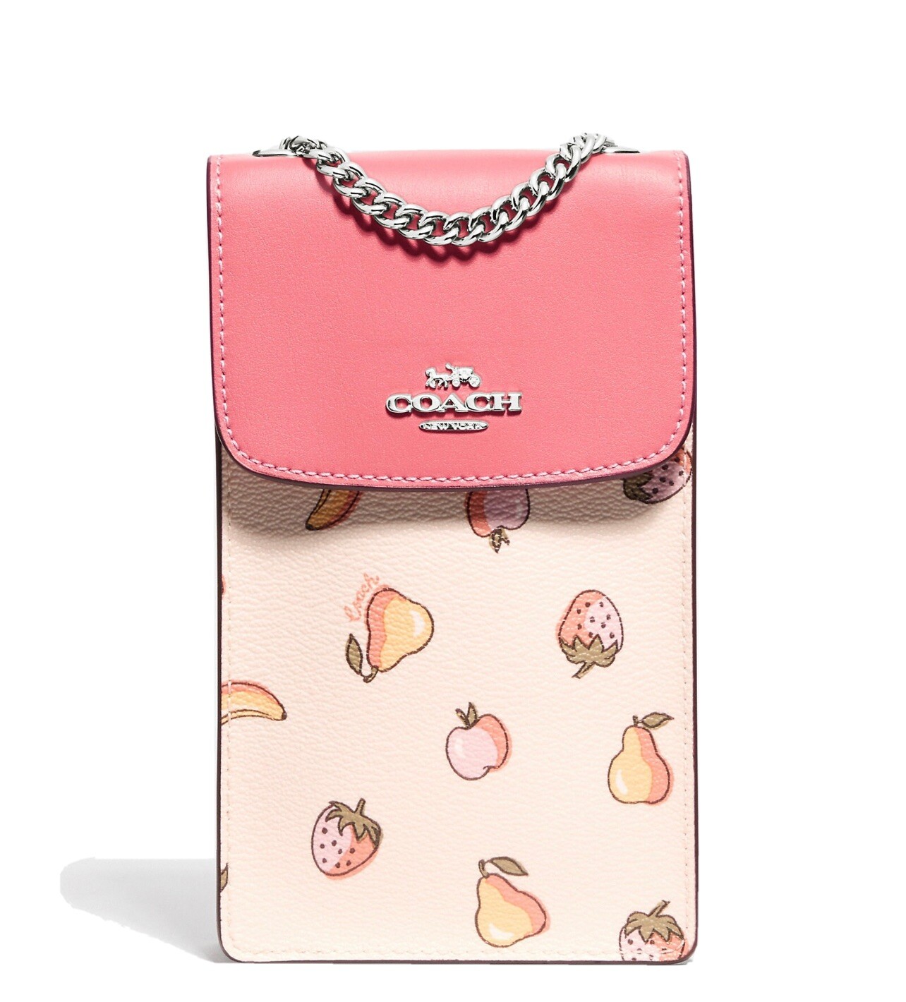 Coach Phone Purse Crossbody- Pac-Man Collection W/ mixed fruits | eBay