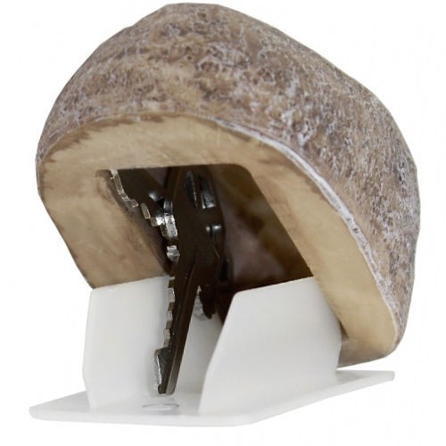 Fake Rock Spare Key Hider with Secret Hidden Compartment - Blends Into ...
