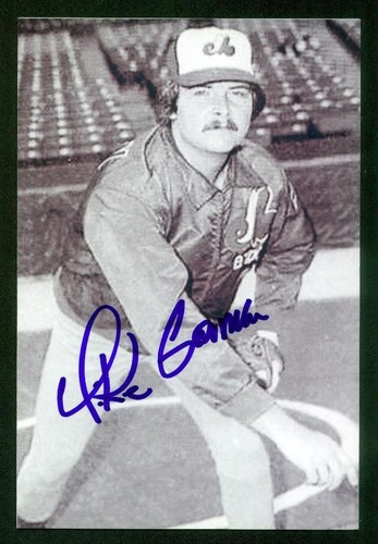 #0684, 4" x 6" Photo Card, Signed-Autographed, Mike Garman, Montreal ...