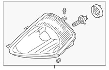 Genuine Mitsubishi Raider Headlamp Assembly Retainer 55077613AB for ...