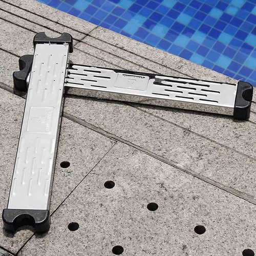 3X Swimming Pool Ladder Rung Steps Stainless Steel Replacement Slip ...