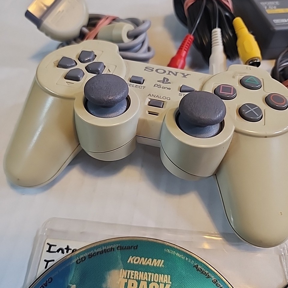 Sony Playstation PSOne PS1 Console Bundle w/ 1 Controller Tested 8 ...