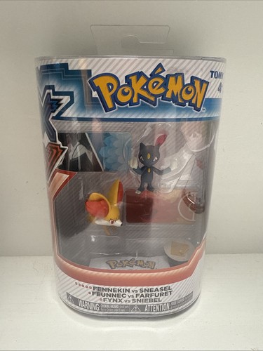 Pokemon XY Fennekin vs Sneasel Figure 2-Pack by Tomy - Sealed BNIB ...