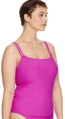 Sunsets WILD ORCHID Taylor Underwire Tankini Swim Top, US 40E, UK 40DD ...