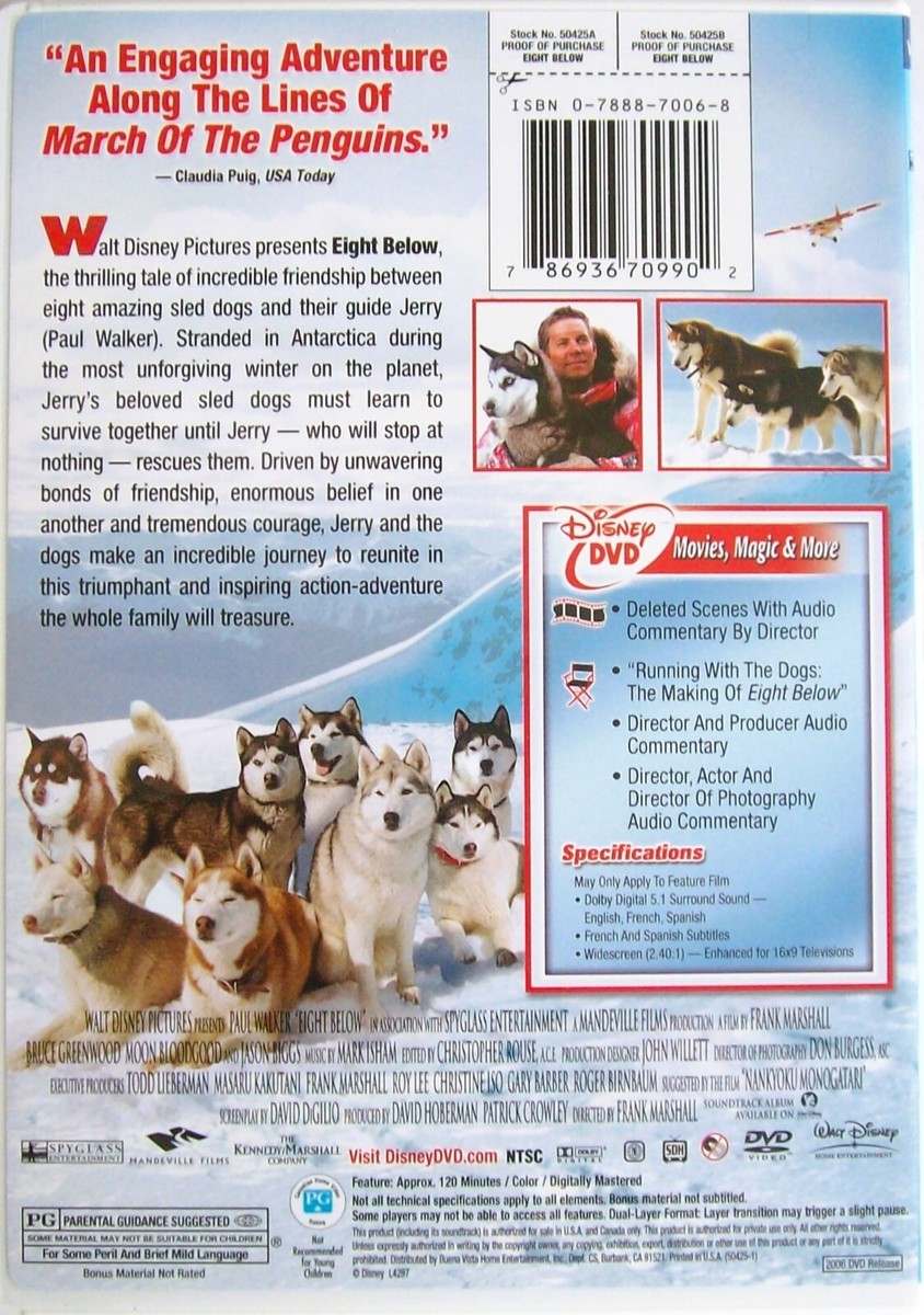 Eight Below Production Notes 2006 Movie Releases Eight Below (2006)