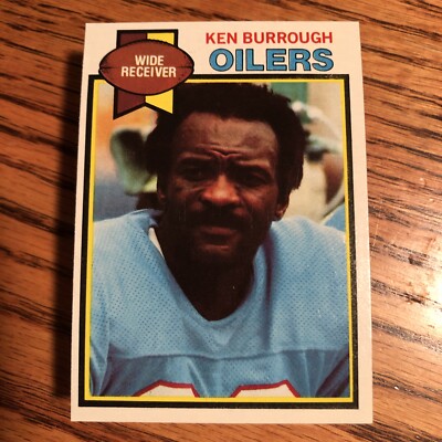 1979 TOPPS KEN BURROUGH #164 HOUSTON OILERS FOOTBALL CARD | eBay