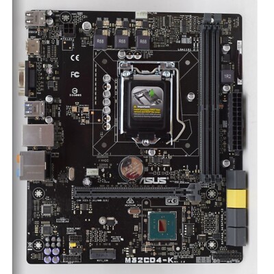 For ASUS M32CD4-K Motherboard LGA 1151 DDR4 Micro-ATX Mainboard | eBay