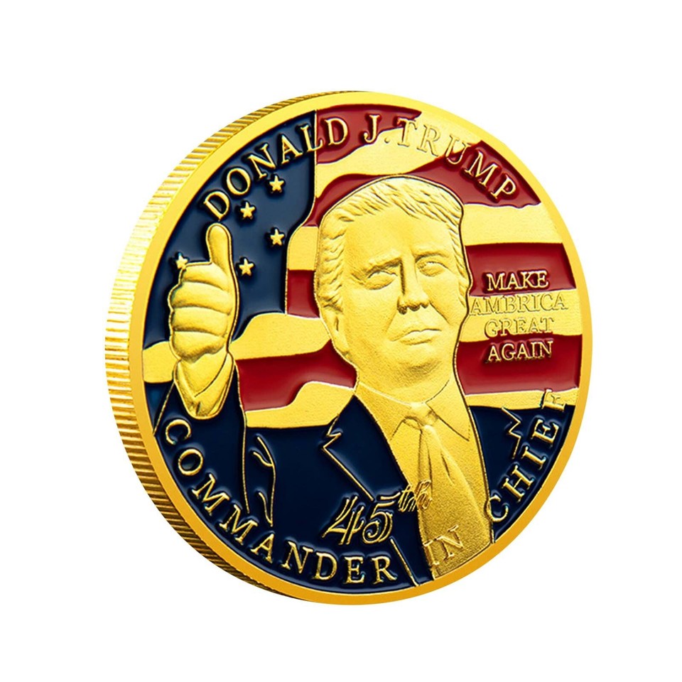 2025 President Donald Trump Commemorative Coin Take America Back Metal ...