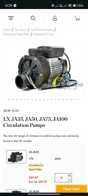 Water Motor For Jacuzzi | eBay UK