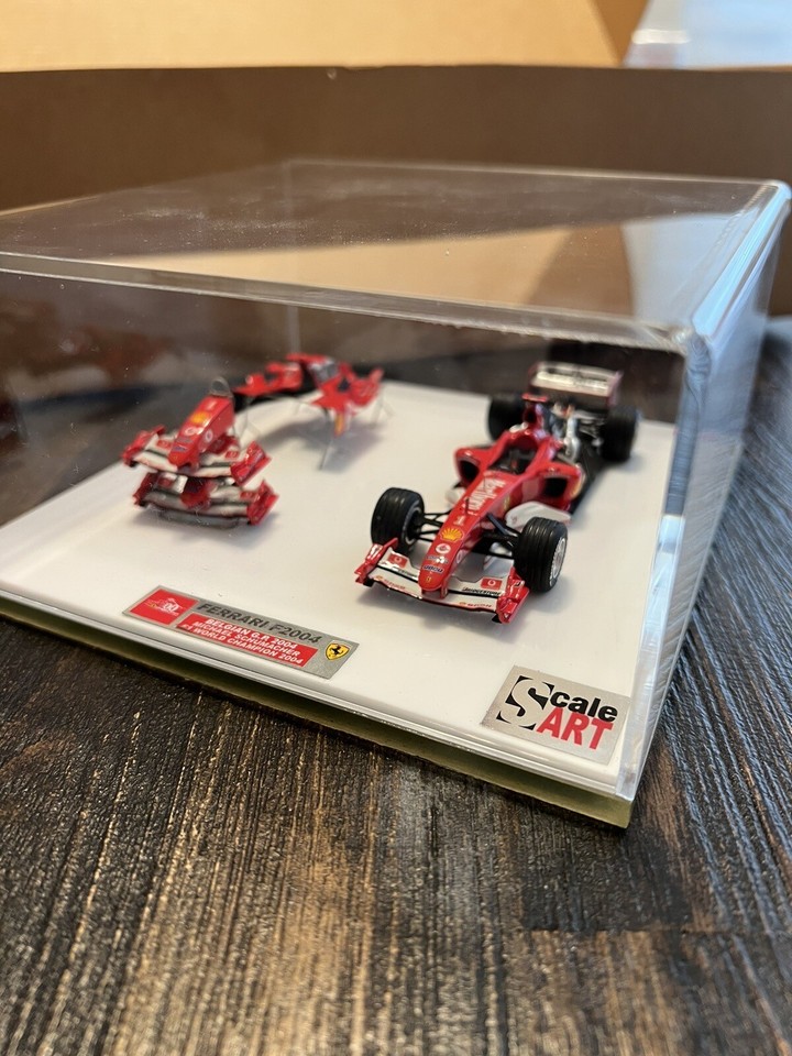1/43 Tamer 2004 Ferrari F2004 GP Belgia F1 race engine Schumacher ...