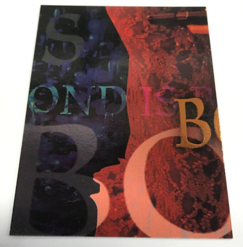 INKWORKS 007 JAMES BOND THE WORLD IS NOT ENOUGH CARD BOND IS BACK CHASE ...