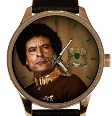 MUAMMUR GADDAFI LIBYA WATCH, EAGLE EMBLEM, USA TARIFF INCLUDED | eBay