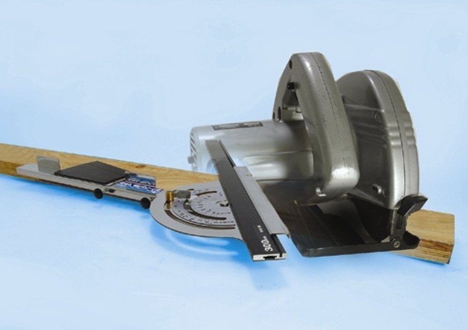 SHINWA Circular Saw Guide Free Angle Multi Adjustable Bevel 30 cm 78232 ...