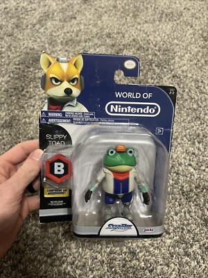 World of Nintendo Series 2-2 Slippy Toad Action Figure Jakks Pacific ...