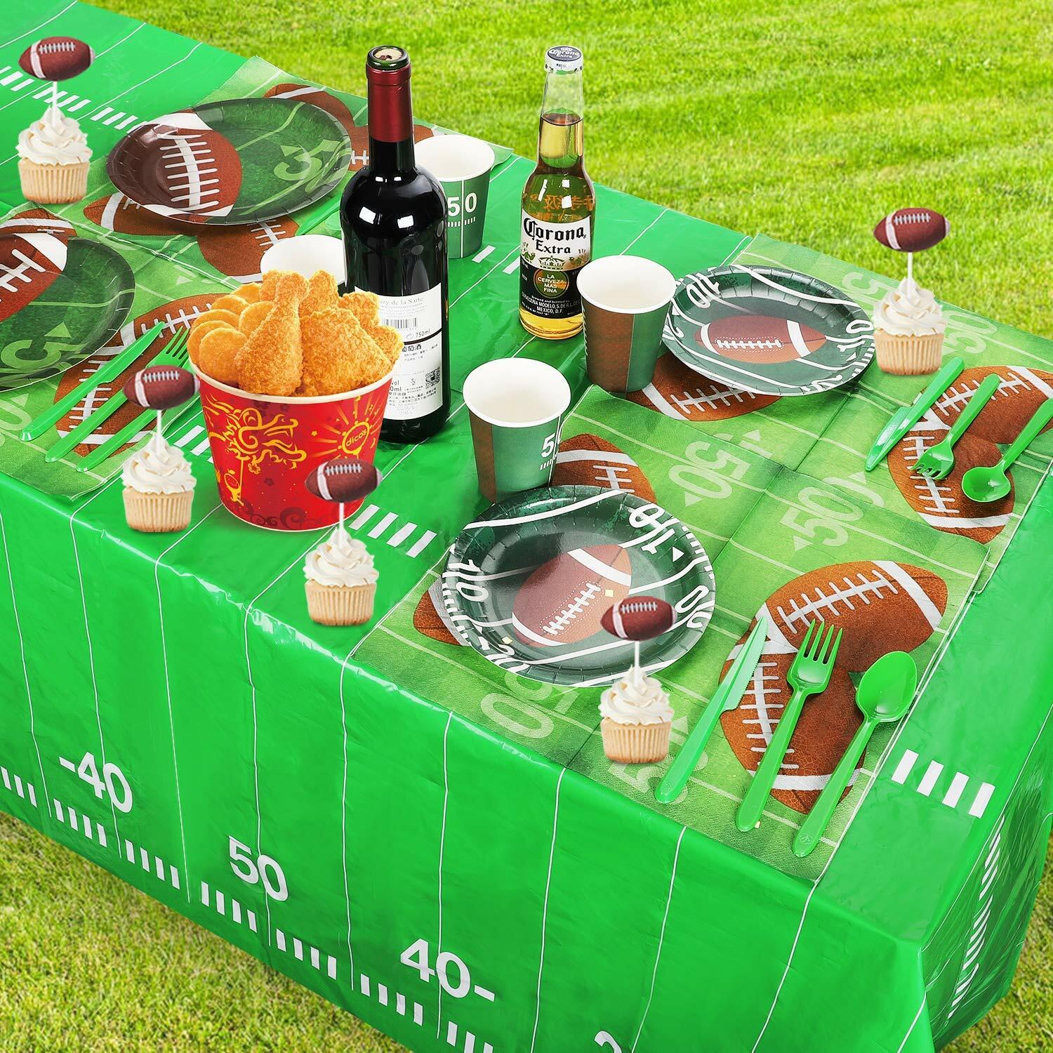 Football Party Supplies and Decorations Set (Serves 24) | eBay