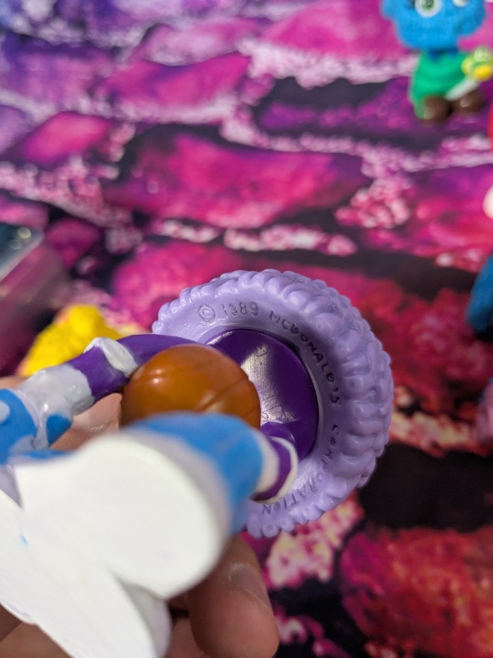 5 Funny Fry Friends Fry Guys 1989 McDonald's Happy Meal Toys With ...