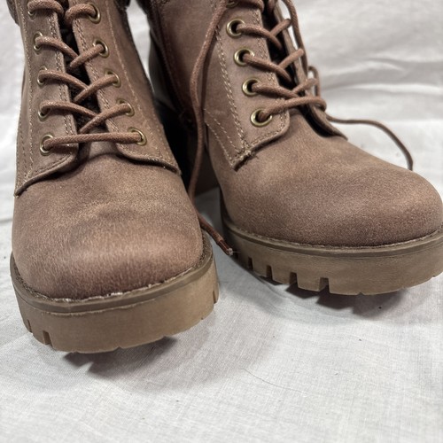 Eva & Zoe Jolene Women’s Taupe Dress Boots Shoe Size 6 Stylish Ankle ...