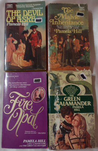 7 PB=PAMELA HILL=DEVIL ASKE+FIRE OPAL+GREEN SALAMANDER+MALVIE+NORAH ...