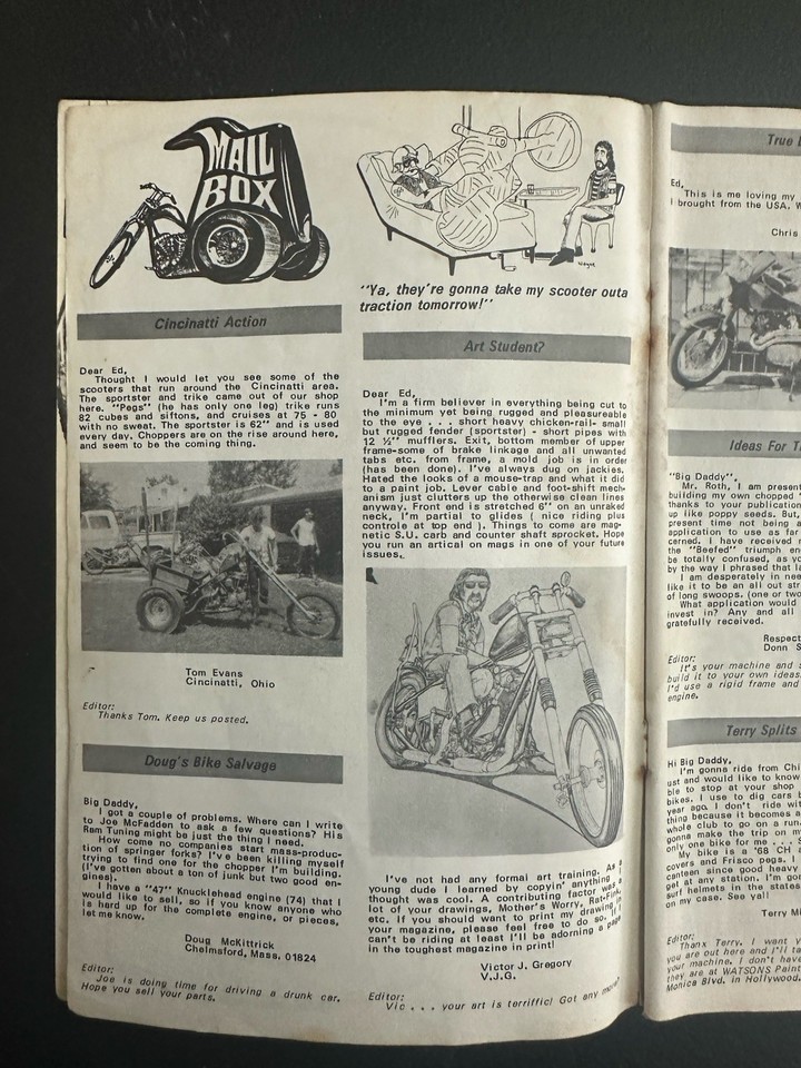 Ed Roth Choppers Magazine Original | eBay