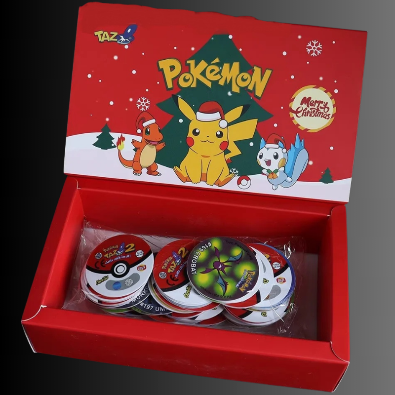 Pokemon Tazos Collection Pack 1st, 2nd and 3rd Generation Round ...