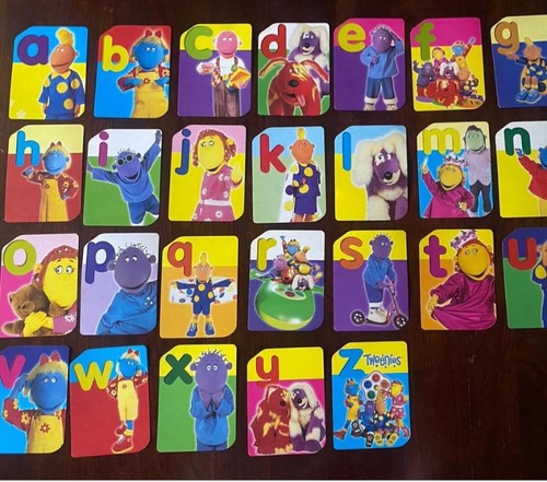 Tweenies flashcards Cbeebies 2006 A-Z complete alphabet magazine & TV ...