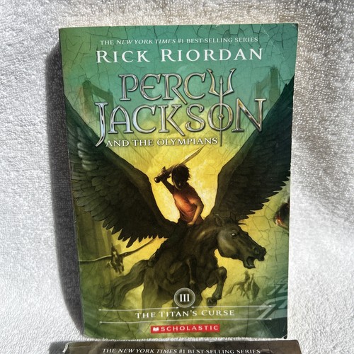 Percy Jackson and the Olympians Books by Rick Riordan Number 3 & 5 | eBay