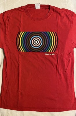 Target PRIDE ‘Take Pride’ Campaign Bullseye Box Logo T-Shirt (L ...