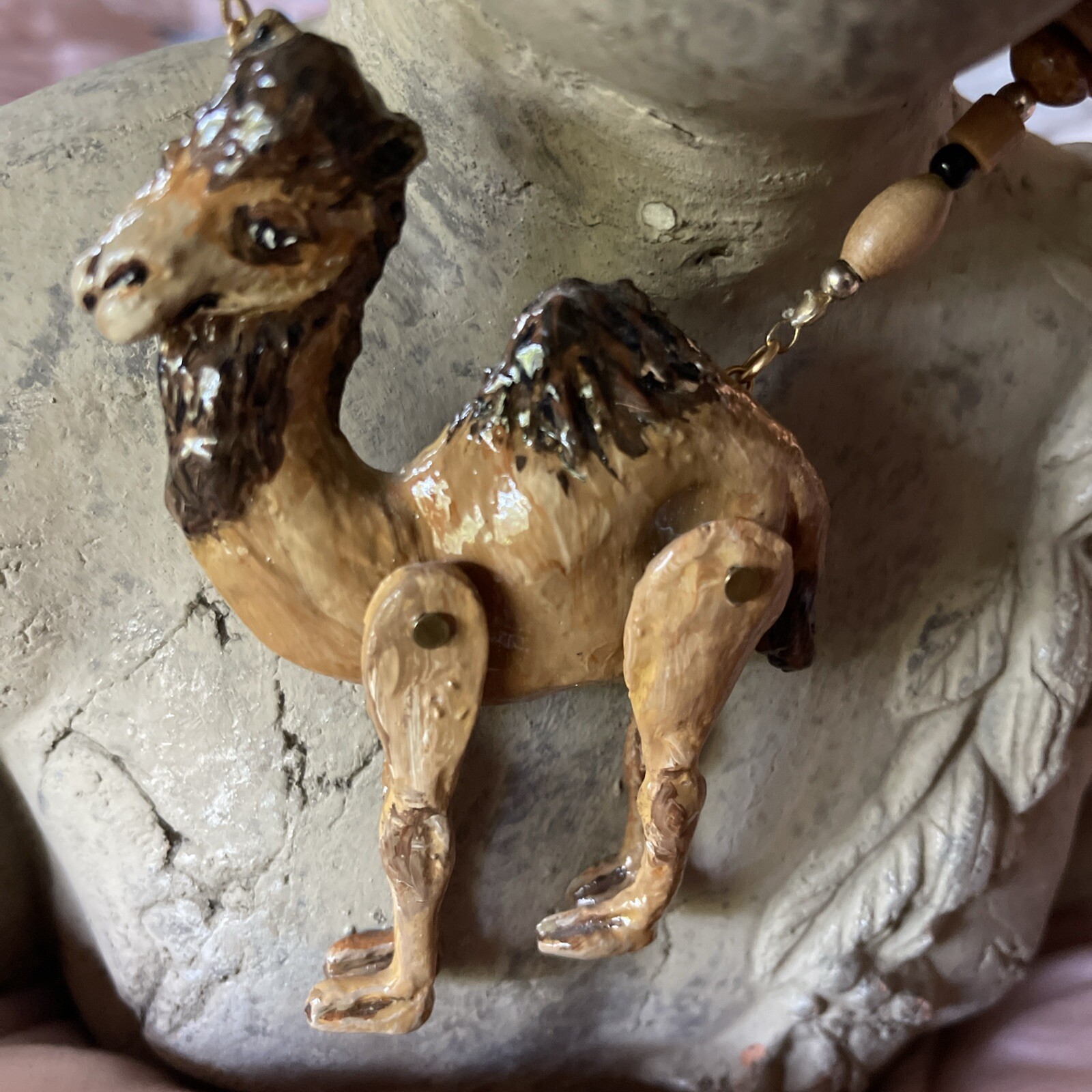 Vintage Dorian Designs 1990 Handmade Wooden Articula… - Gem