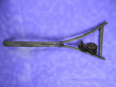 Rattle African Sistrum Shaker Instrument Traditional Dance Art #1 | eBay