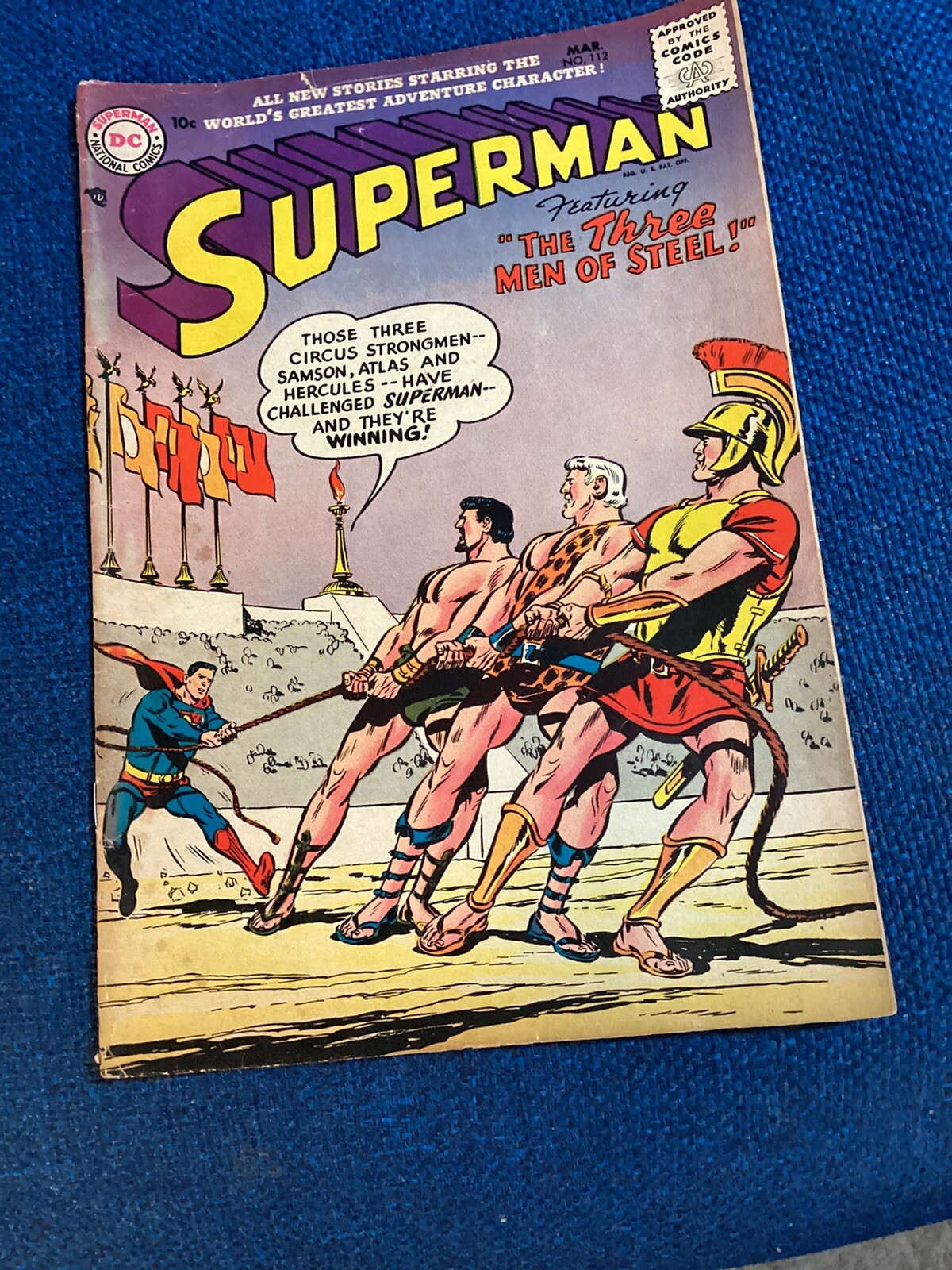 Superman 1957 March #112 Nice Comic Many Photos Priced Very Fair For ...