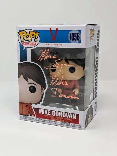 Marc Singer V Mike Donovan #1056 Signed Funko Pop JSA COA Certified | eBay