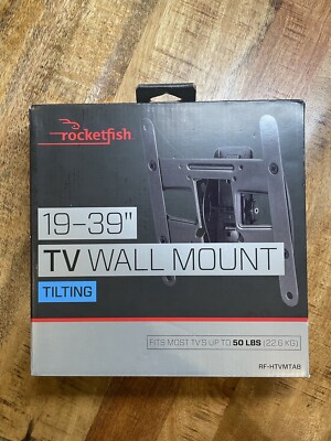 Rocketfish RF-HTVMTAB Tilting TV Wall Mount for Most 19" to 39" TVs | eBay