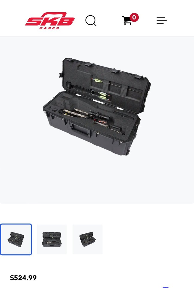 TenPoint Nitro 505 Crossbow With SKB Hard Case, Wicked Ridge Soft Case ...