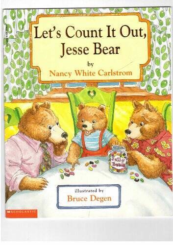 Let's Count It Out, Jesse Bear - Paperback By Nancy White Carlstrom ...