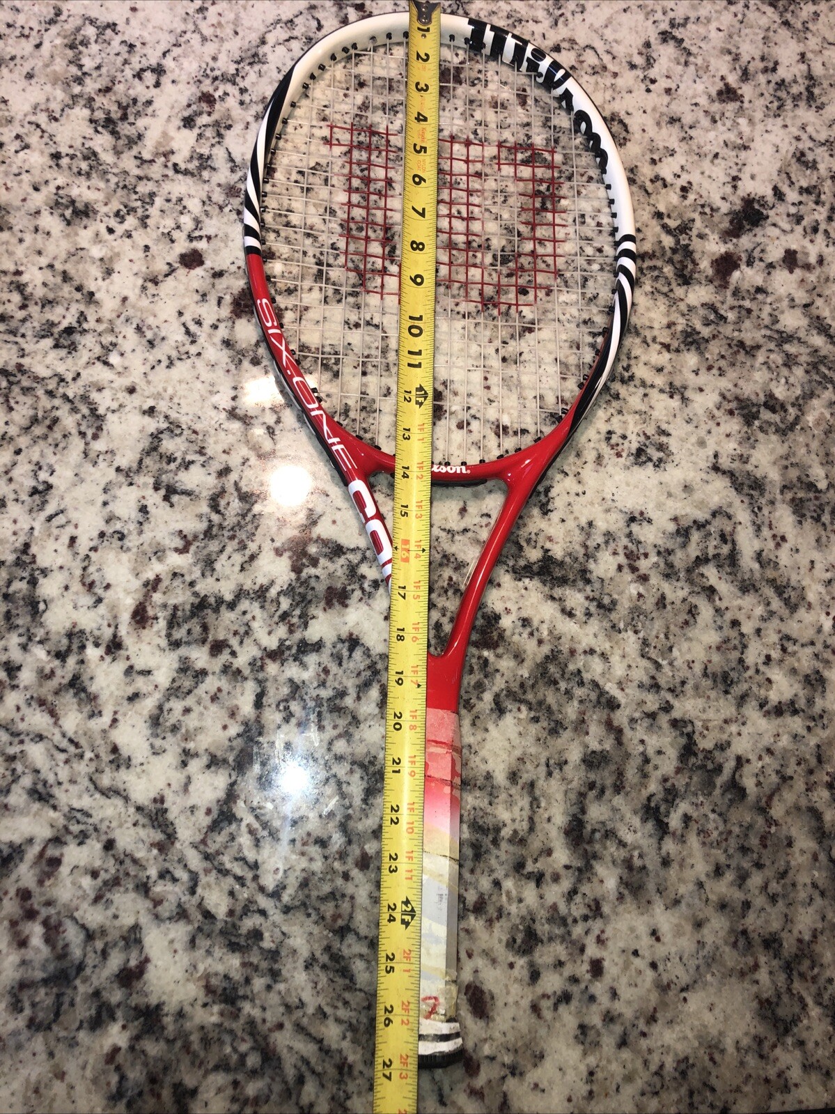 Wilson Six.One Comp Tennis Racquet 4 1/2 Needs Grip VGC | eBay