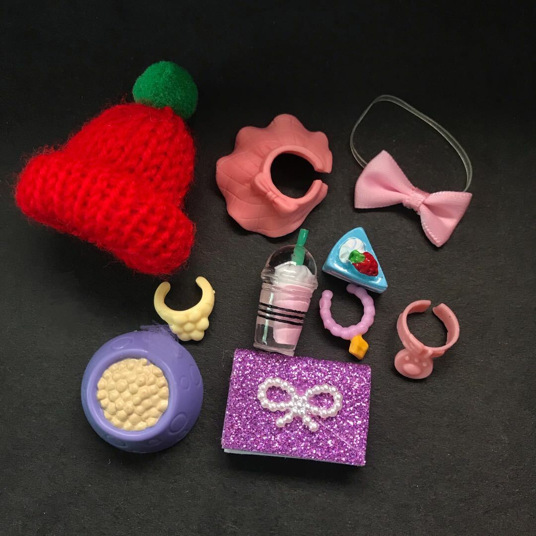 Custom lps Accessories Collar Food Wings Drink 14pc Random For Littlest ...