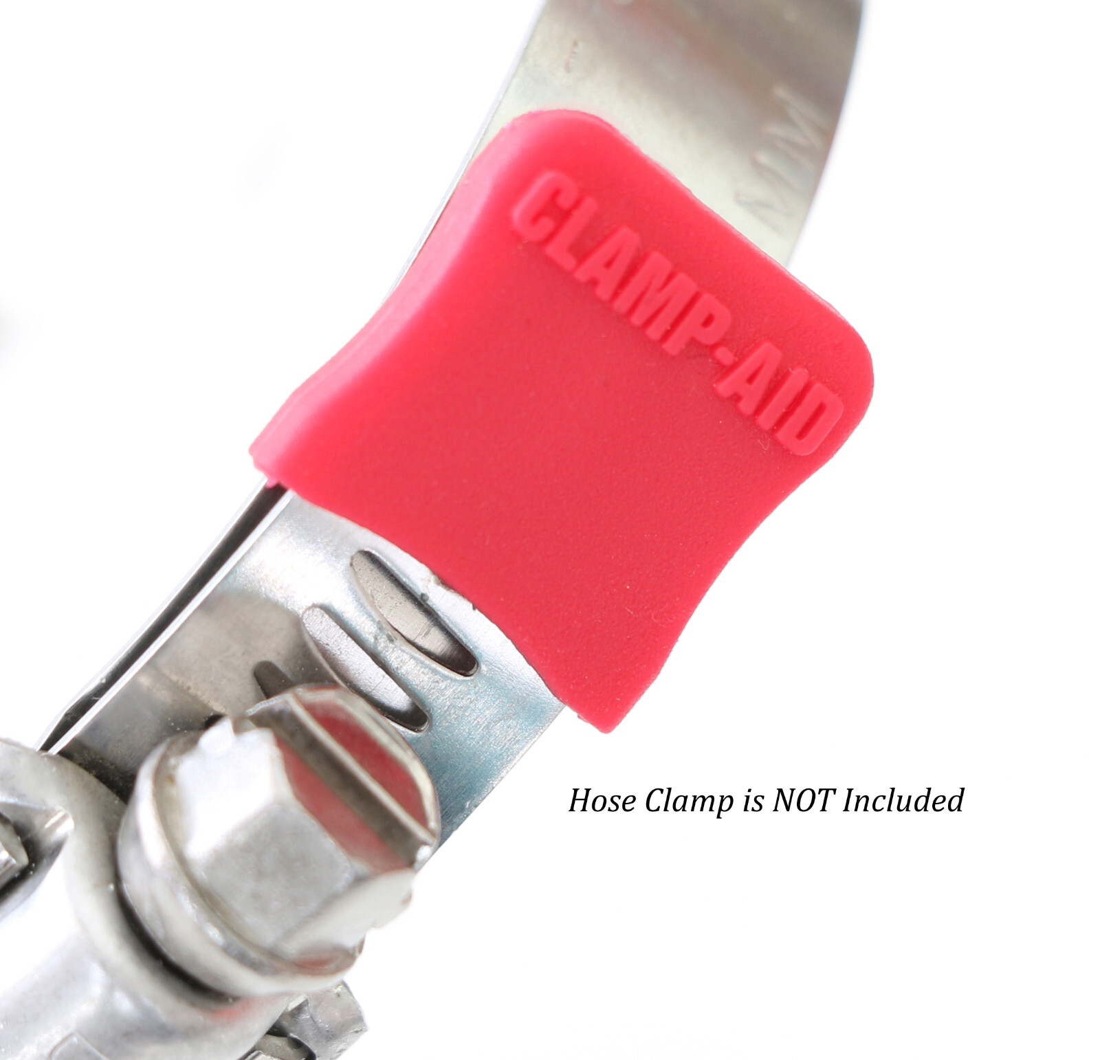 1000 RED 1/2" Clamp-aid Hose Clamp End Caps Guards Covers Sleeves ...