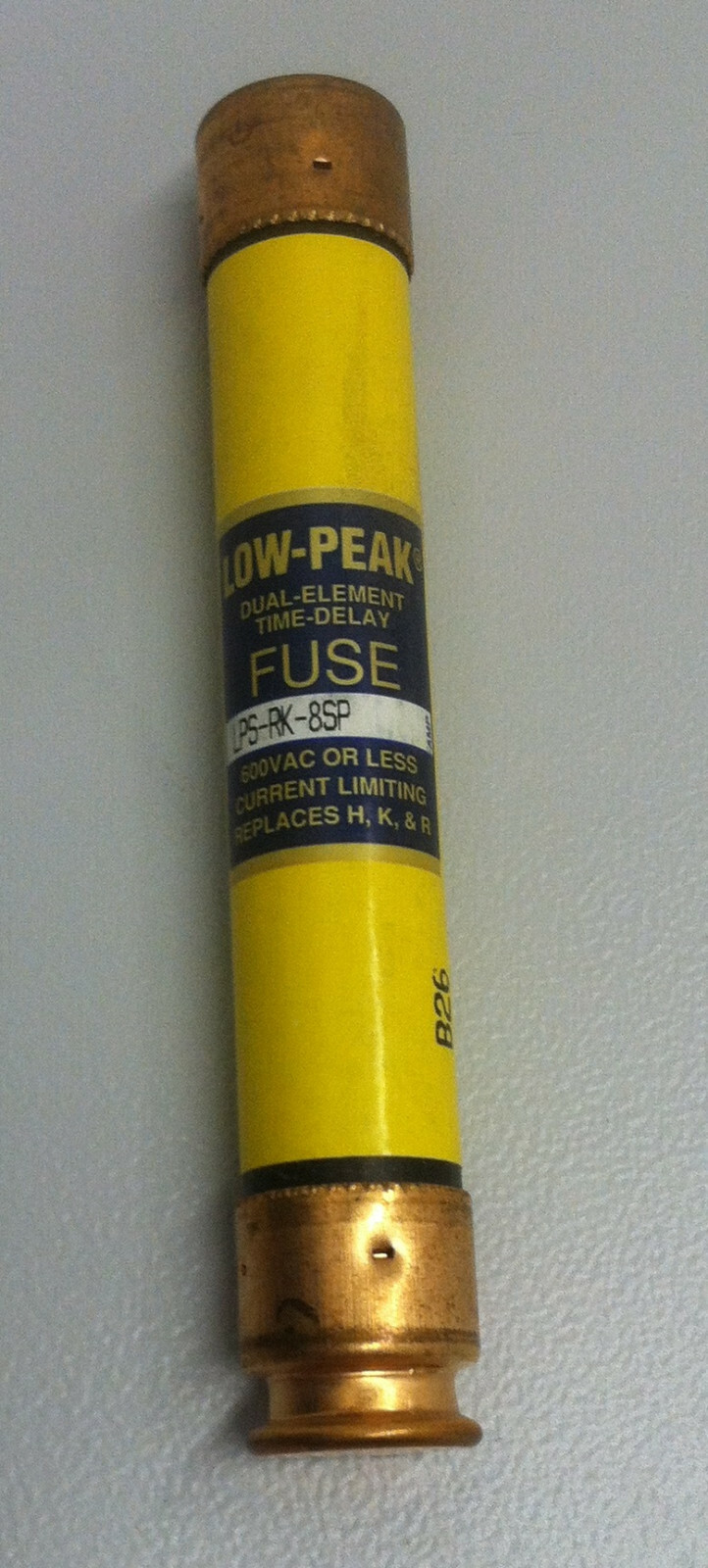 LPS-RK 8 Amp, 600V, Class RK1, Bussmann LPS-RK-8SP, LPS-RK 8A | eBay